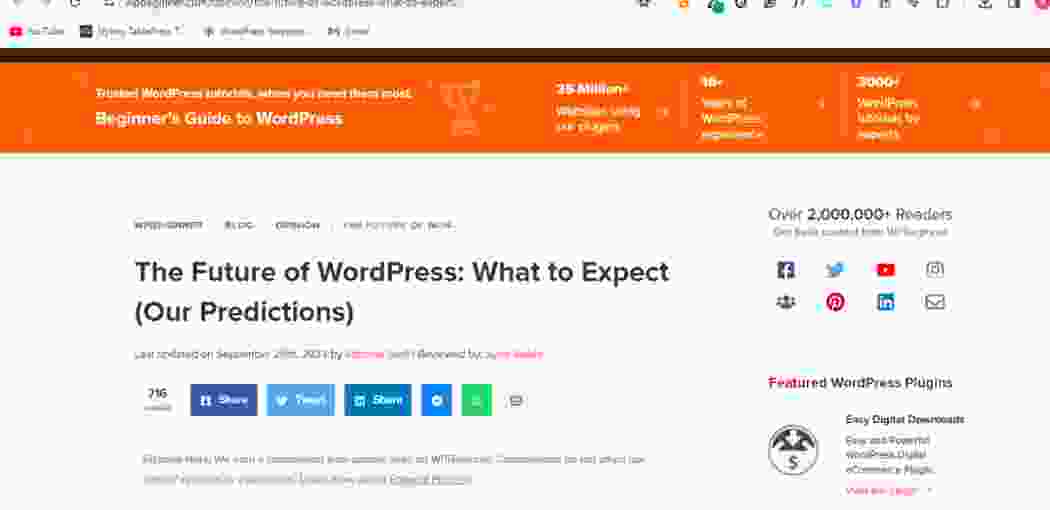 Definitive Guide: The Future Of WordPress In 2024 ( Insights & Case Studies ) | Anwar Mzee